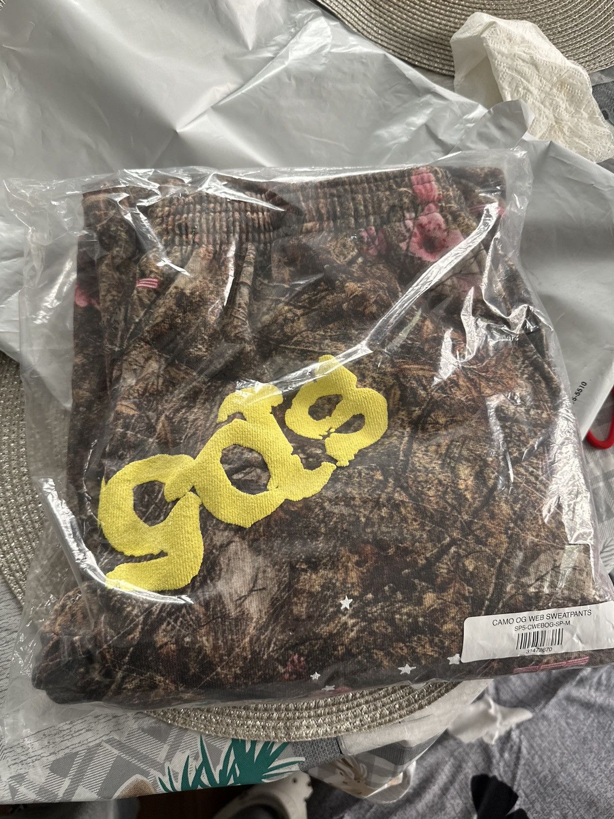 Spider Worldwide Sp5der real tree camo sweatpants | Grailed