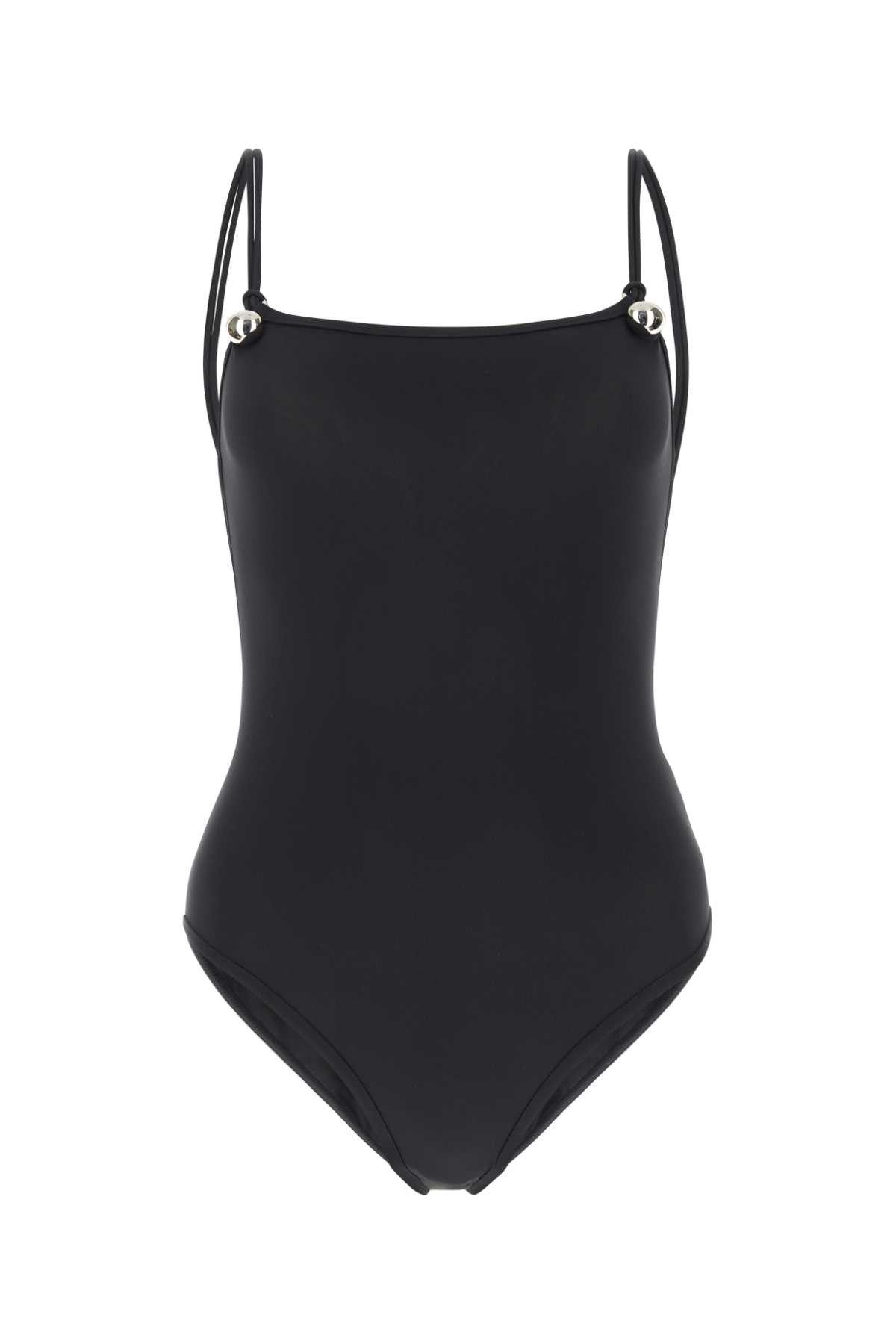 Bottega Veneta Black Stretch Nylon Drop Swimsuit | Grailed