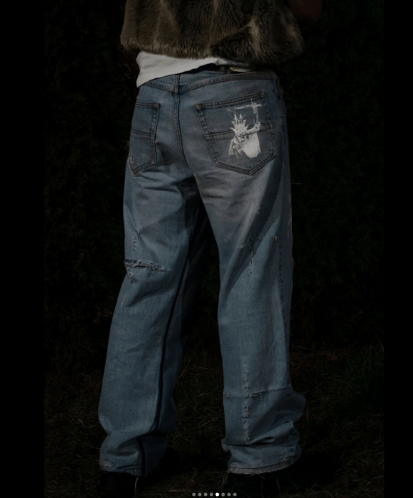 Handmade Opium Jeans by designer | Grailed