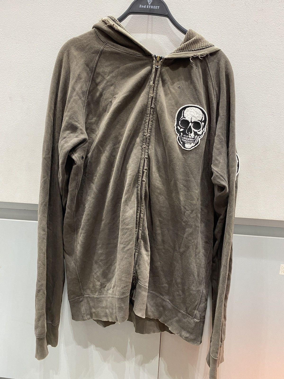 Number (N)ine Number (Nine) 04 Double Skull Zip Up | Grailed