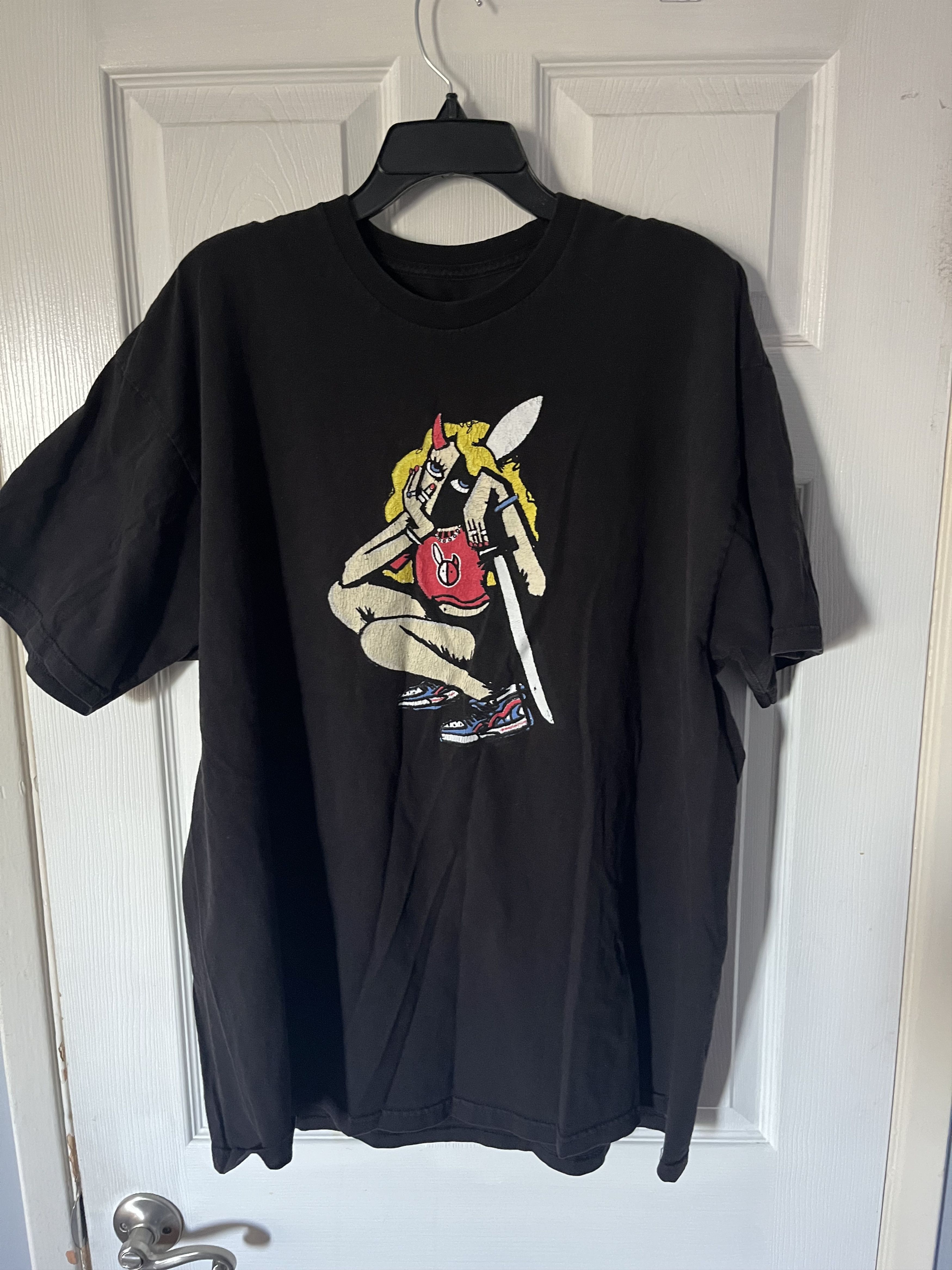 Half Evil × Kodone Half Evil x Kodone Girl T-Shirt | Grailed