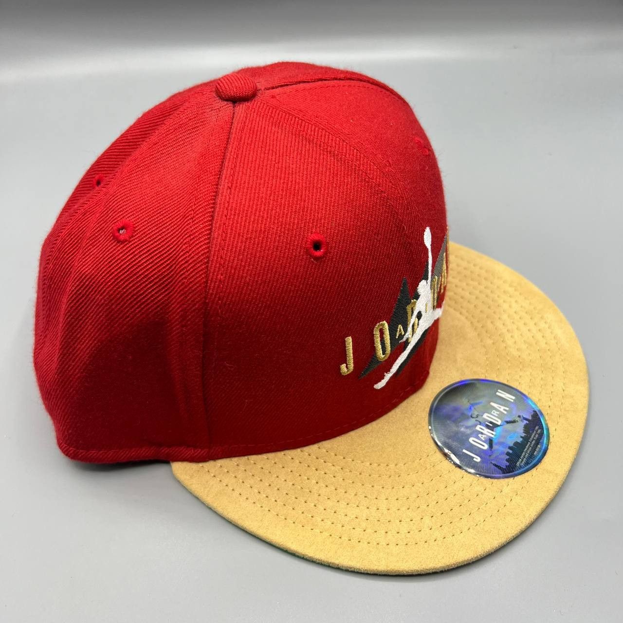 Jordan Brand Air Jordan Hat Men Red Yellow MVP Jumpman Snap Back Cap ...