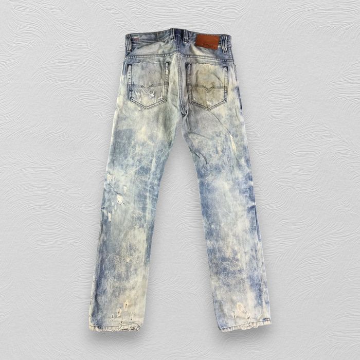 Disney Diesel Ripped Jeans Faded Blue Denim KJ2885 | Grailed