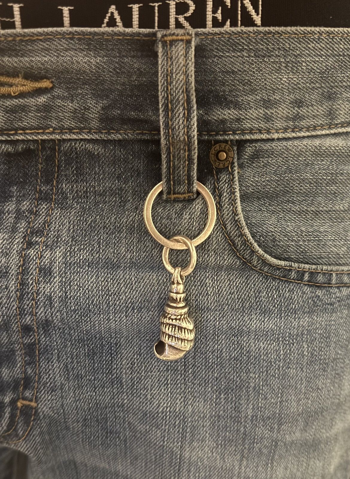 Chrome Hearts Chrome Hearts Sterling Silver Talon Claw Key Ring Pendant ...