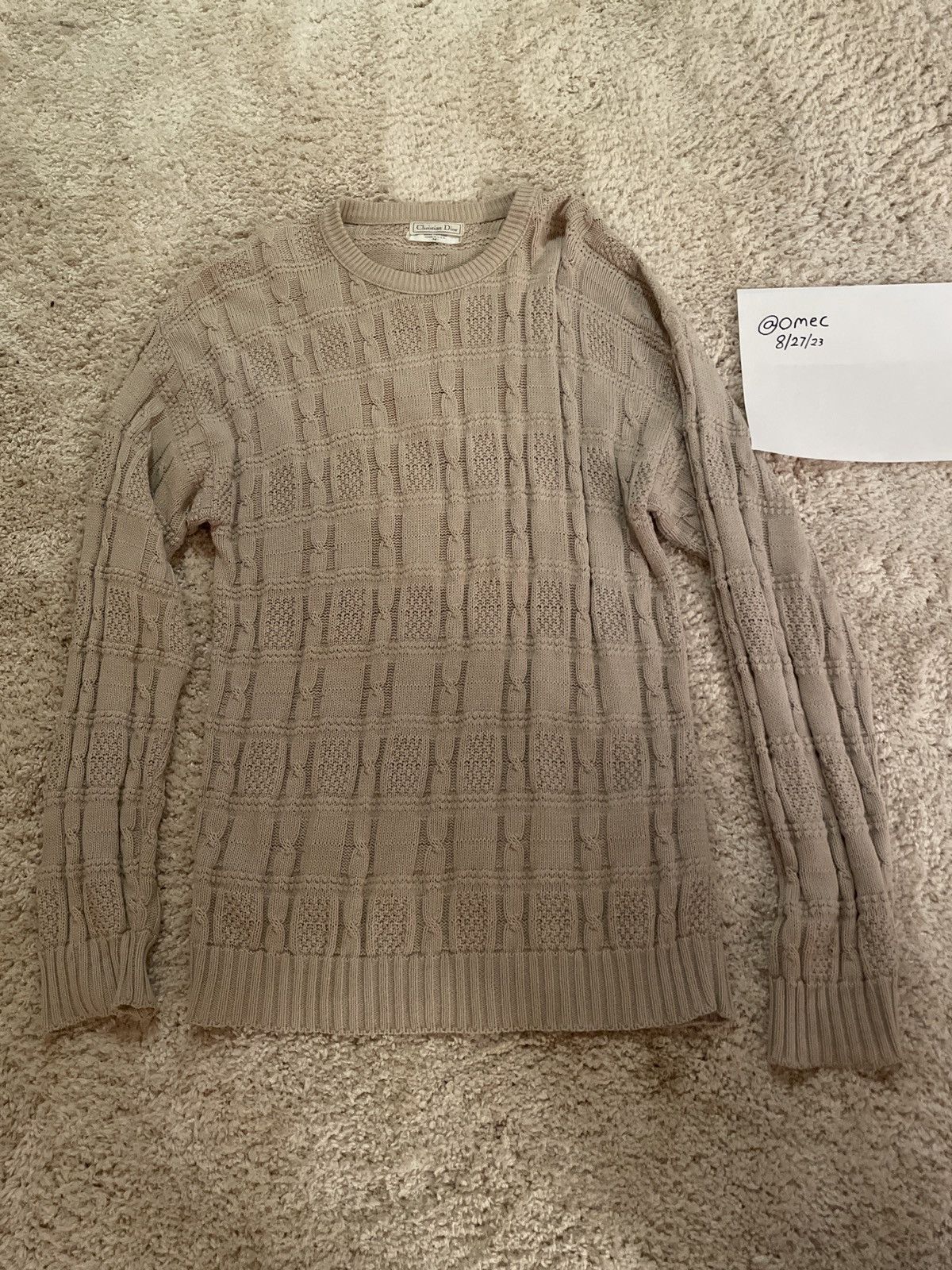 Christian Dior Monsieur × Dior Christian Dior Sweater Grailed