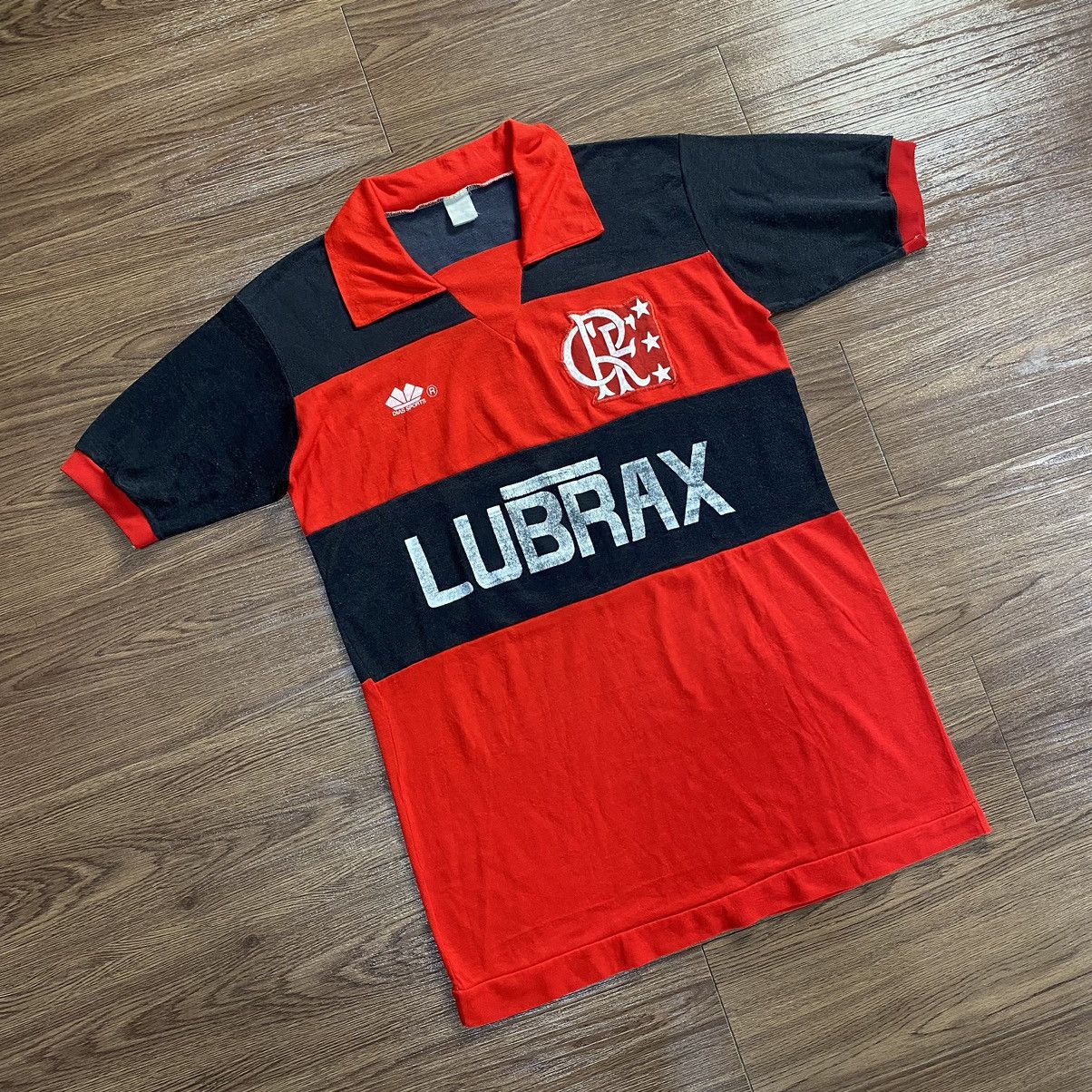 Soccer Jersey × Streetwear × Vintage Vintage Flamengo Lubrax Home ...