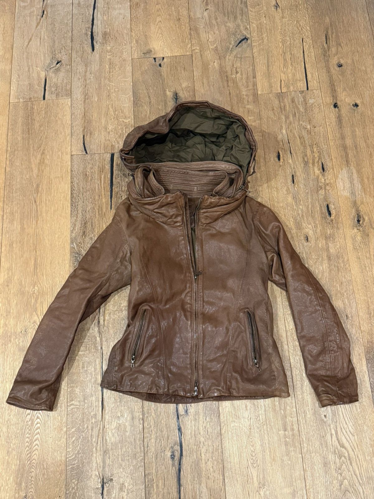 GOA 2000s Goa Ninja Bono Leather Jacket | Grailed