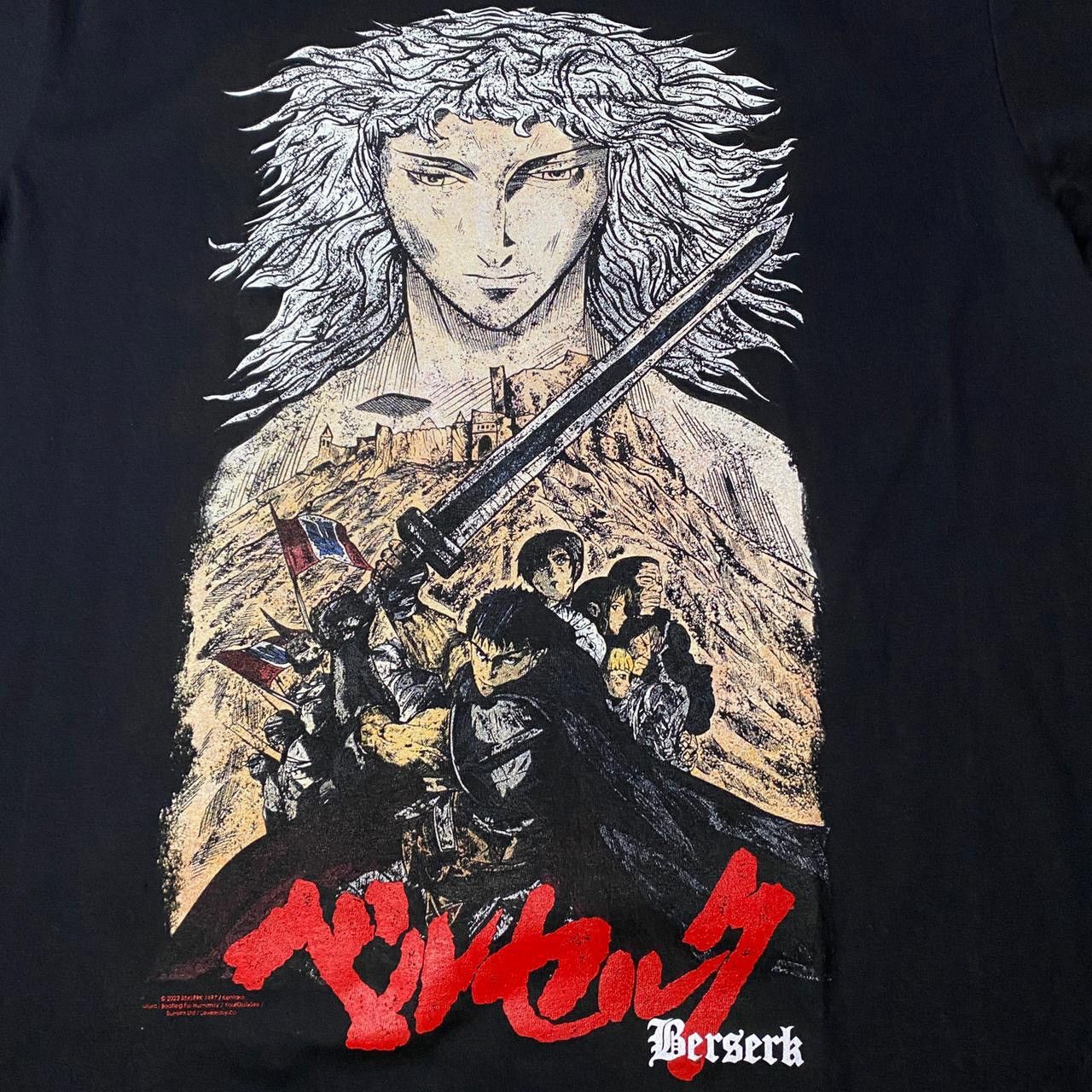 Vintage Berserk Guts Griffith Falcon Anime Bootleg Shirt GCW23 | Grailed
