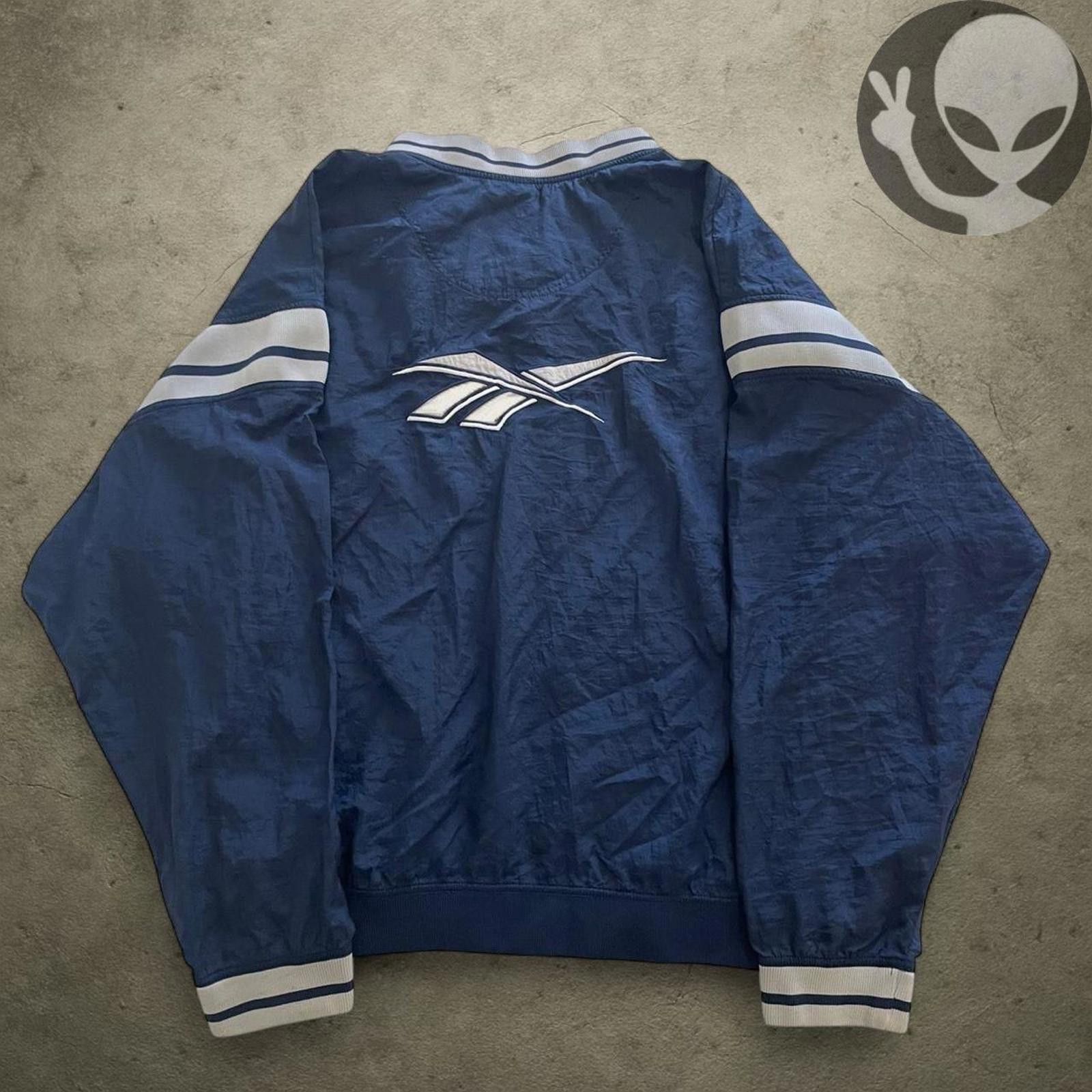 Reebok Throwback Reebok varsity-style windbreaker from the 90s. | Grailed