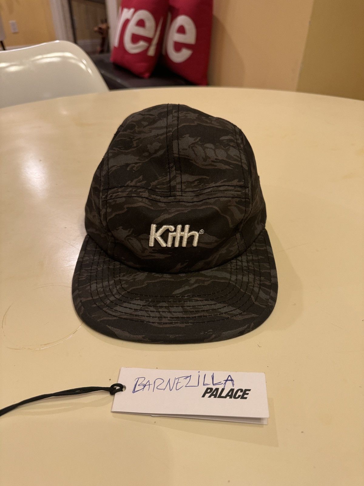 Kith Kith Tiger Stripe Camo Camp Hat | Grailed