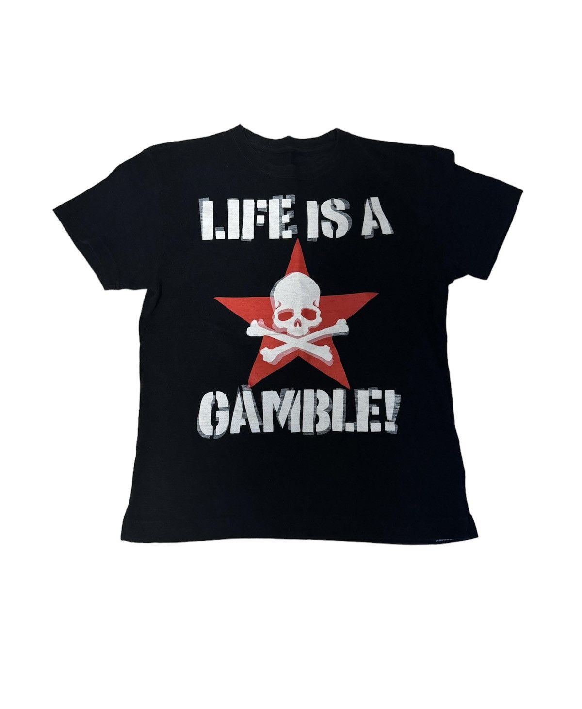 Mastermind Japan MASTERMIND X THE GAMBLERS “LIFE IS A GAMBLE” T-SHIRT ...
