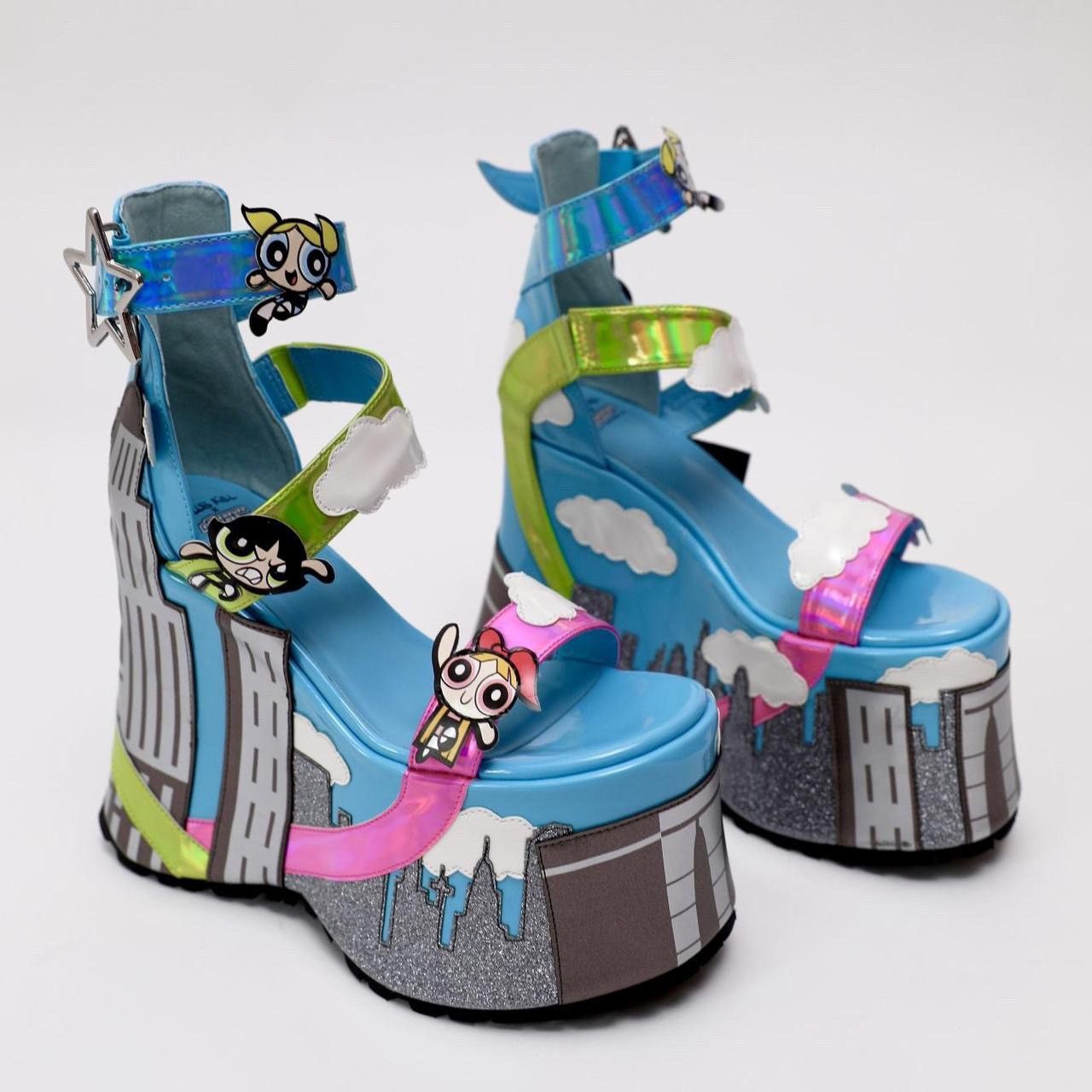 Other THE POWERPUFF GIRLS X DOLLSKILL PLATFORM SANDALS | Grailed
