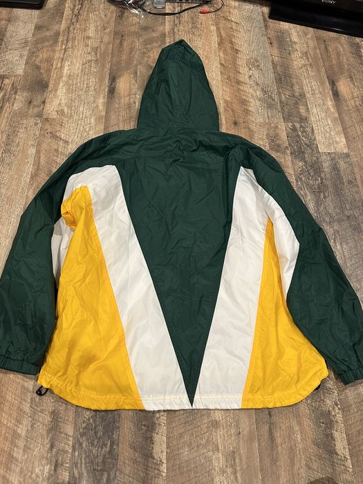 Vintage Vintage Y2K Eastbay Windbreaker Jacket 1/4 Zip Brazil Color ...