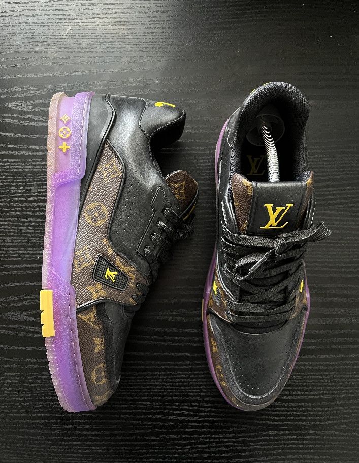 Louis Vuitton (Louis Vuitton - VERY RARE) LV Trainer Monogram Purple ...