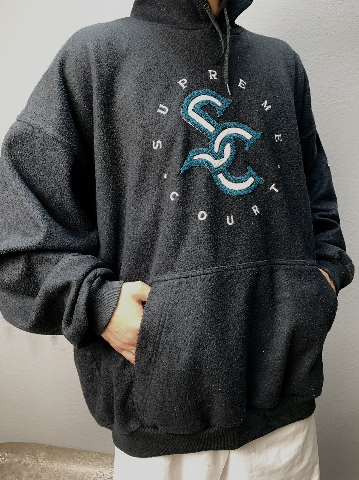 Supreme Vintage Y2K Hoodie Supreme Nike court F.IT. logo rare 90s | Grailed