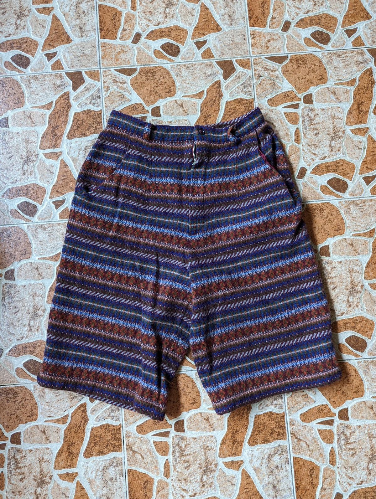 Composition Japan × Kenzo Composition Kenzo Short Pants Wool | Grailed