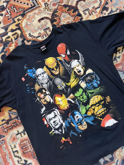 Marvel Comics 2000s y2k marvel superhero shirt | Grailed