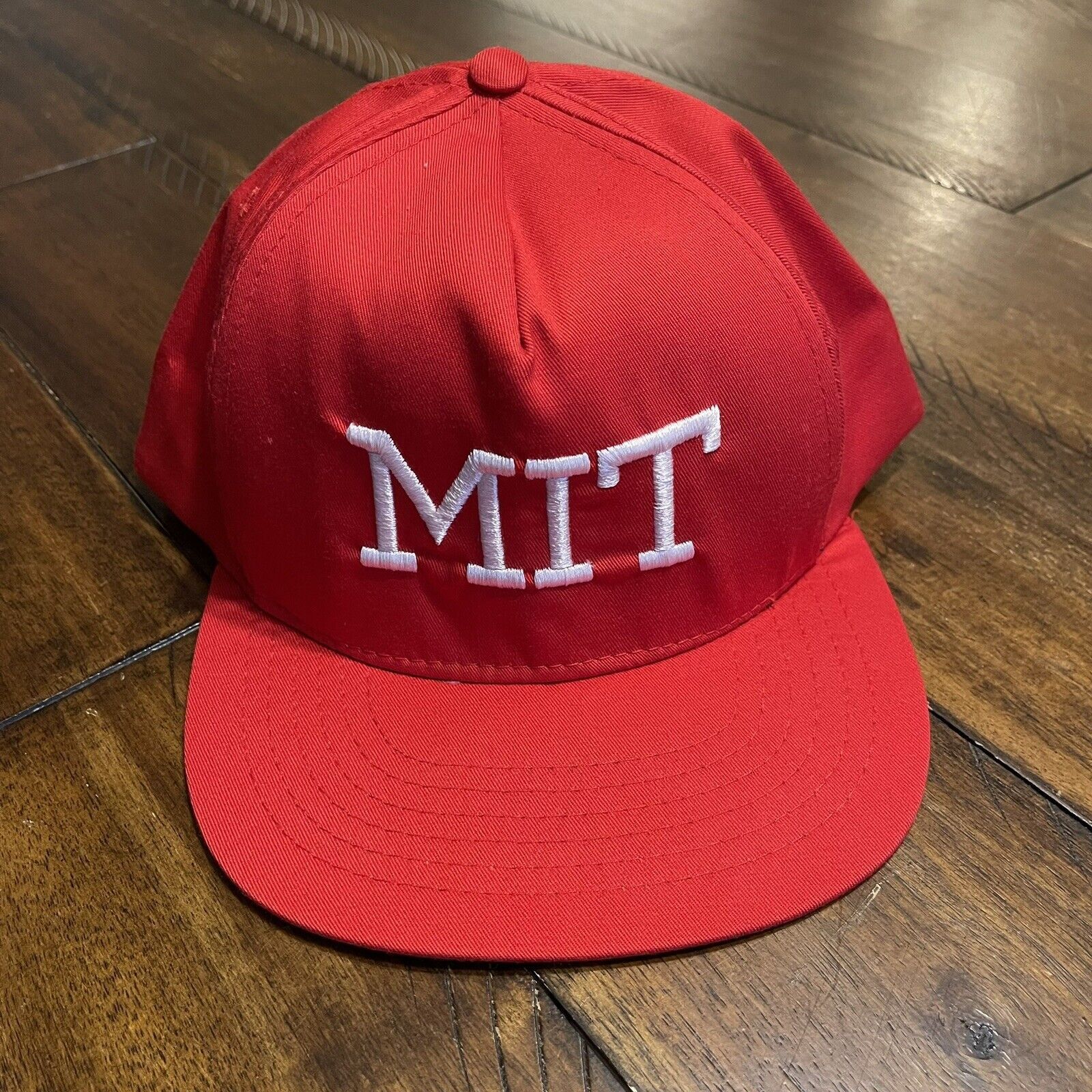 Vintage Vtg MIT Snapback Hat Massachusetts Institute of Technology ...