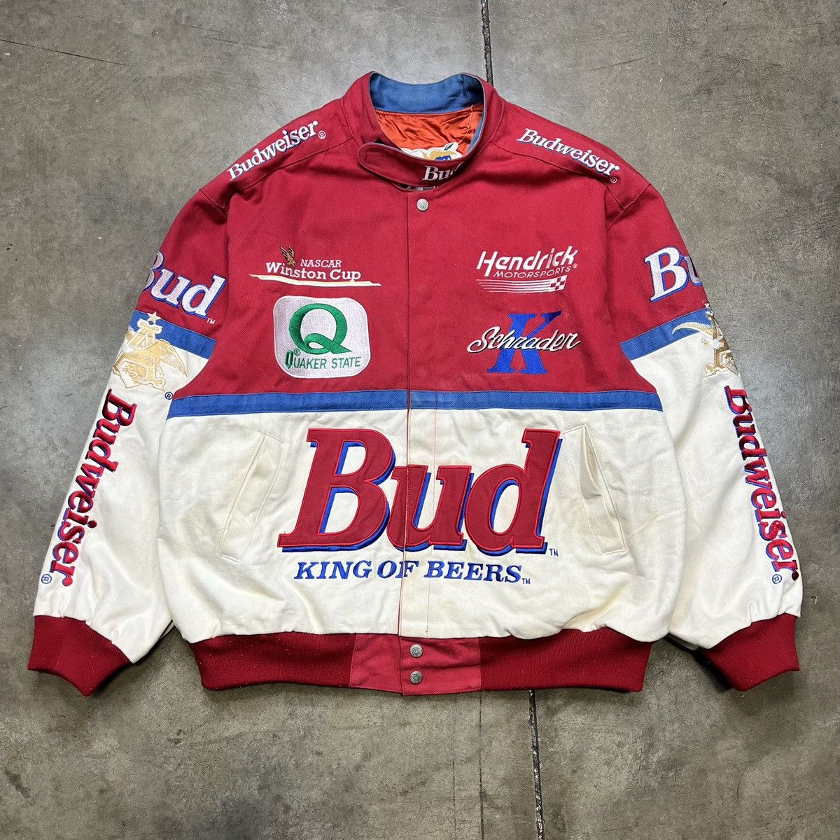 Jeff Hamilton × NASCAR × Vintage Vintage 90s Ken Schrader Budweiser ...
