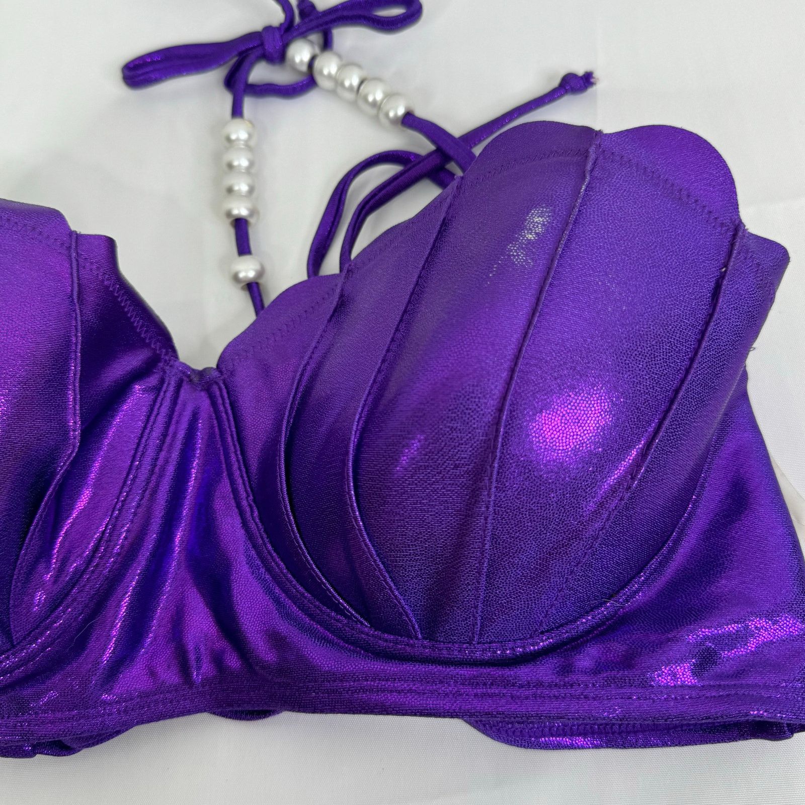 Disney Disney Ariel Little Mermaid Clam Purple Shell Bikini Top Grailed