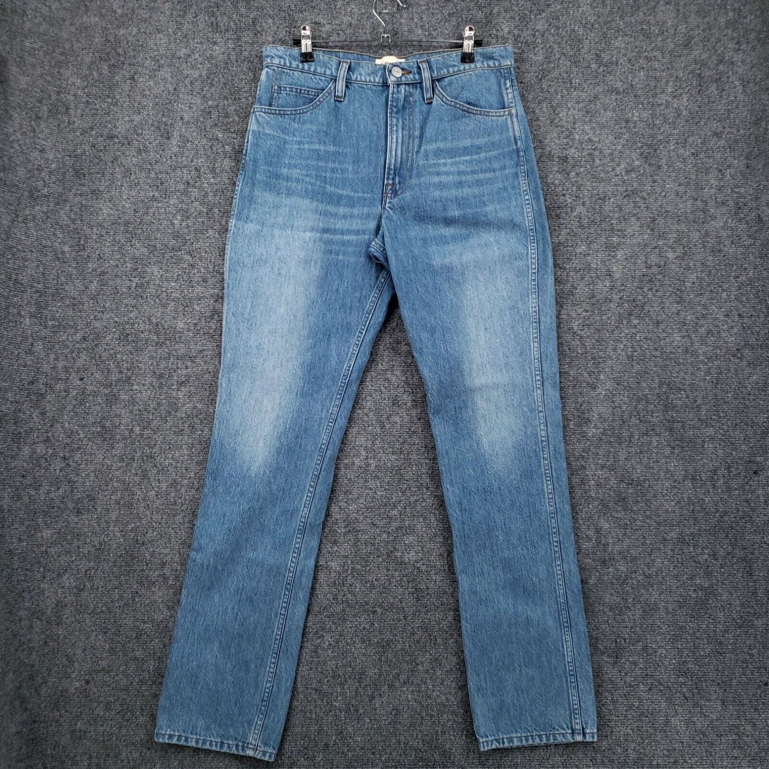 Frame Frame Jeans Mens 28x32 Mid Rise Skinny Riverwalk Stone Wash Blue ...
