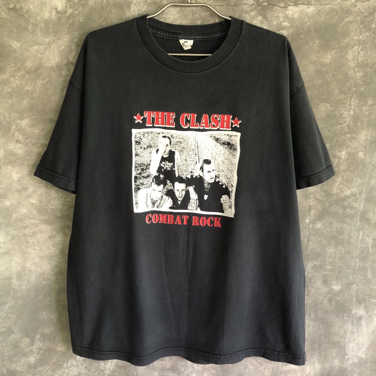 Band Tees The Clash Vintage T-shirt Punk Rock Band Tee Tour Size XL ...