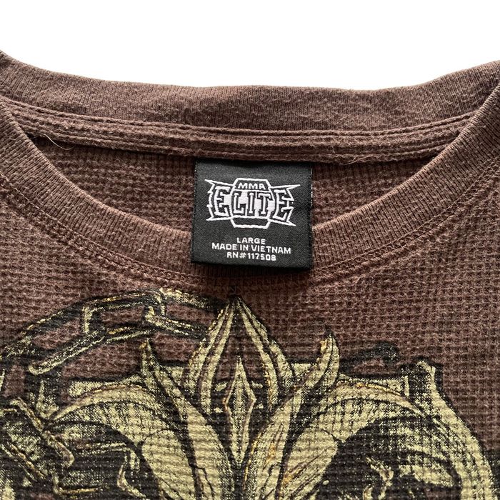 Vintage MMA Elite Wing Cyber Y2K Thermal Style Long Sleeve | Grailed