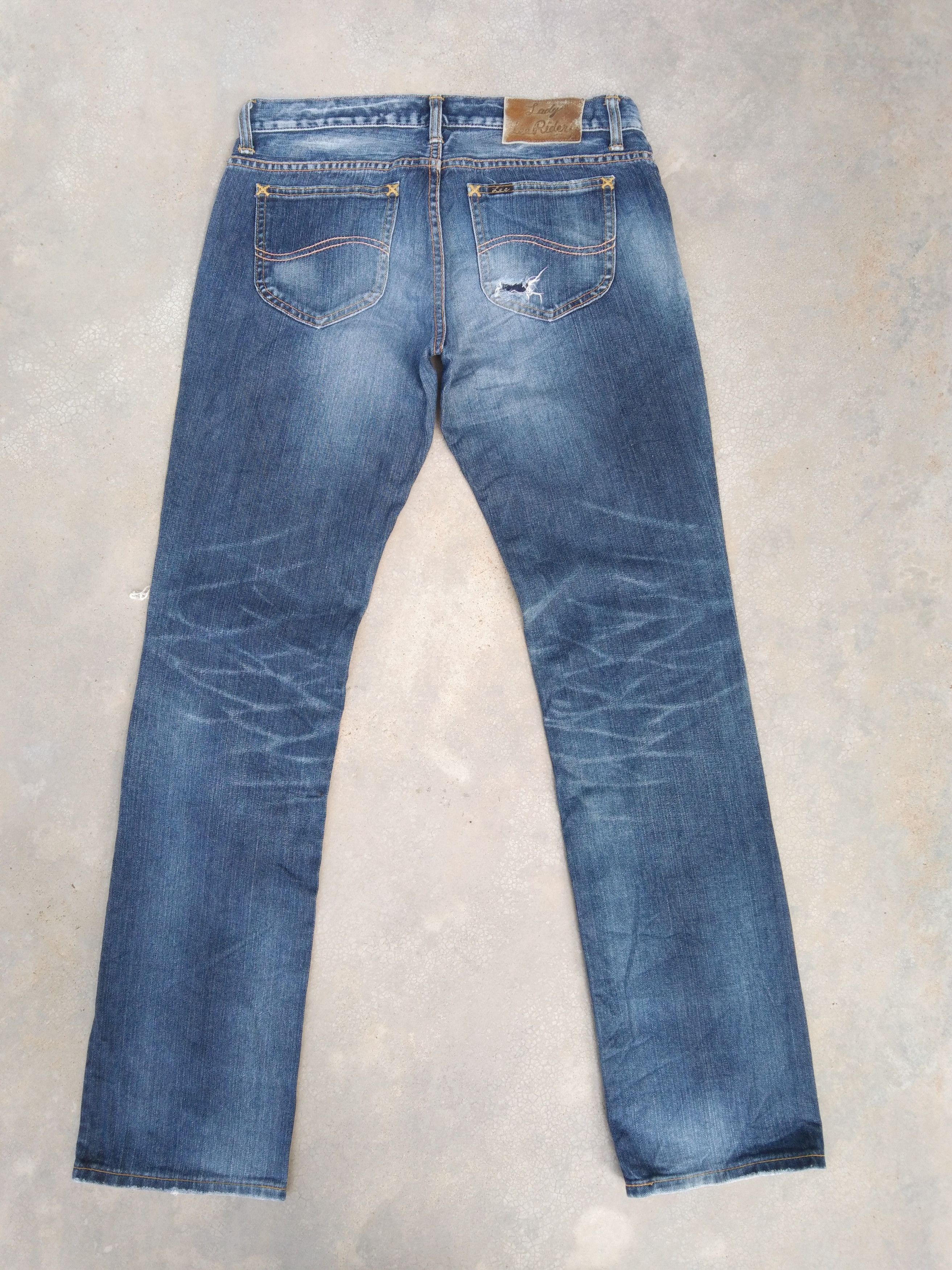 Japanese Brand × Jean × Vintage Vintage Lady Lee Riders Distressed ...