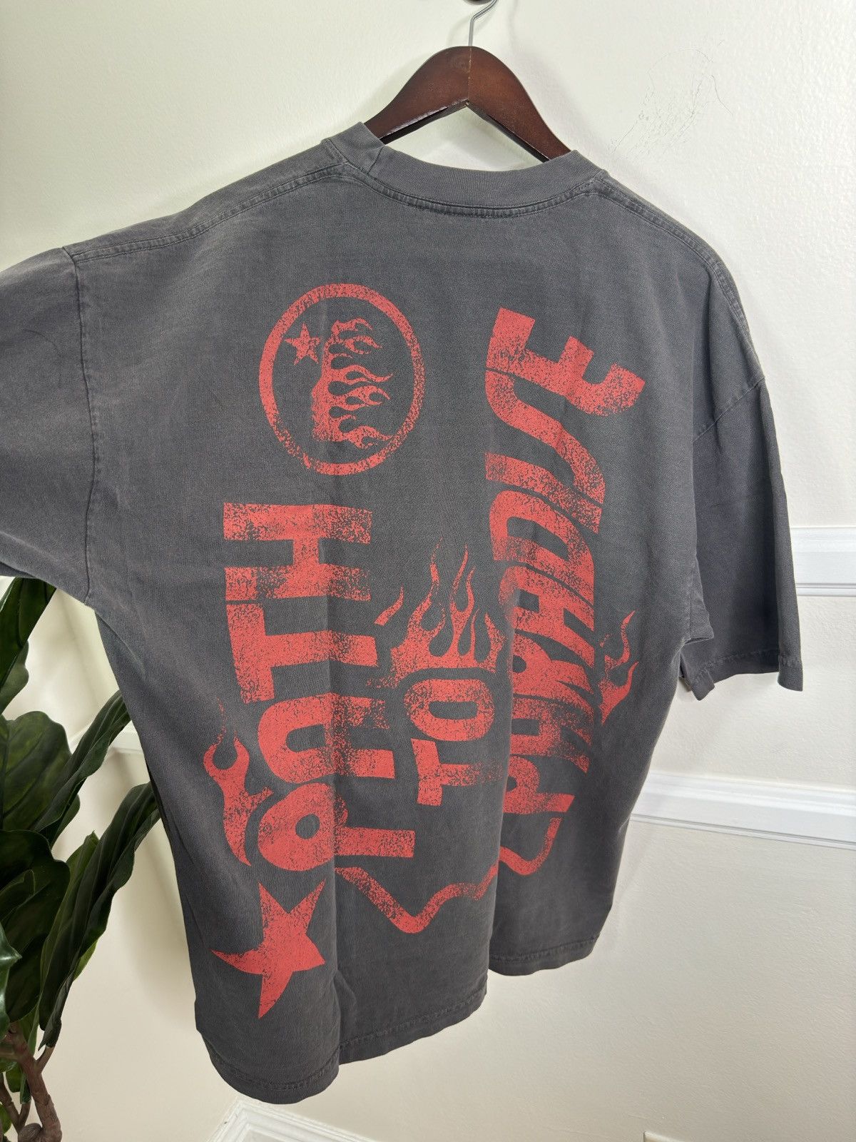 HELLSTAR Hellstar Studios Jesus Emblem Tee Vintage Black | Grailed