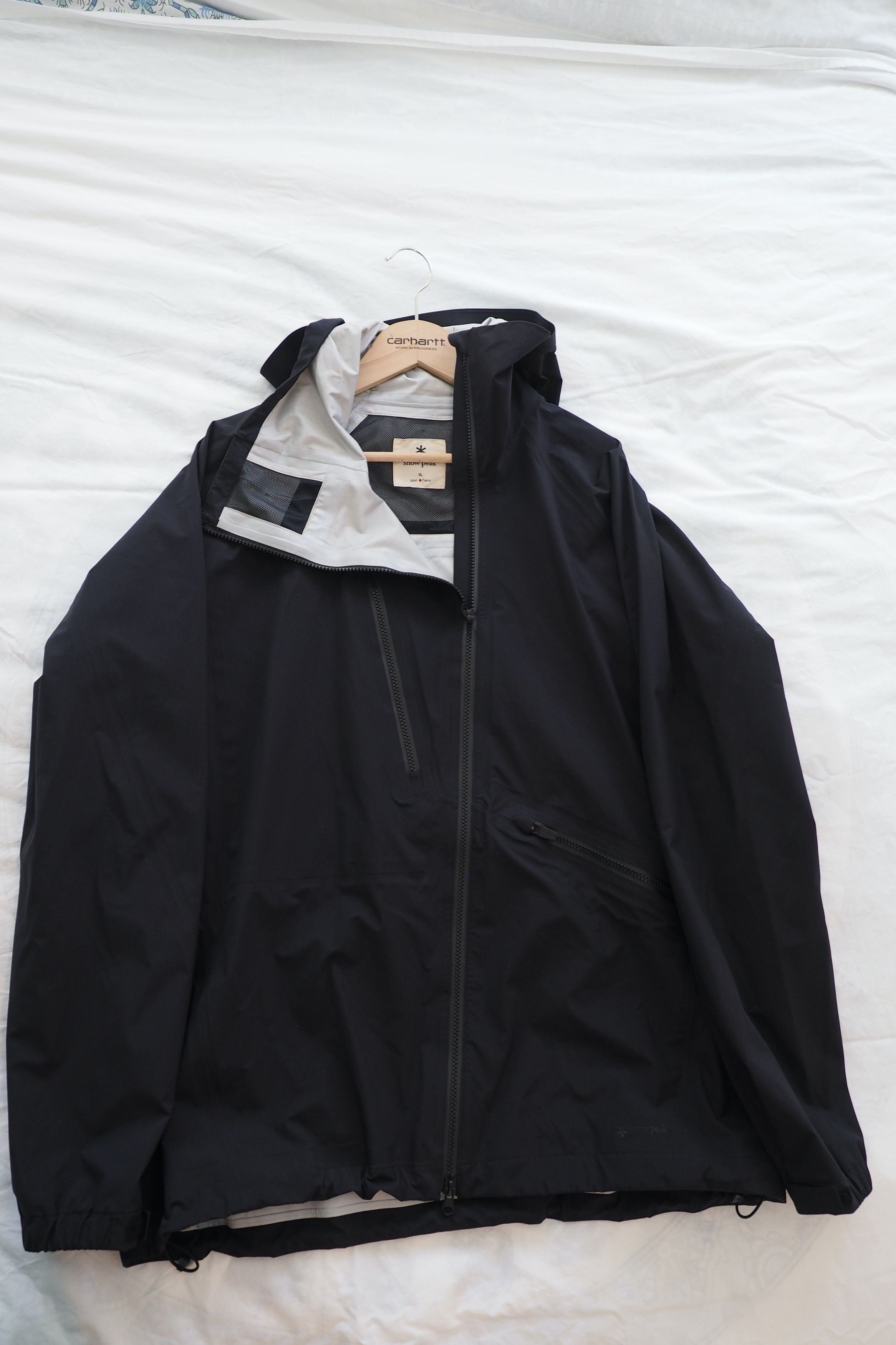 Snow Peak Snowpeak 3 layer Rain Jacket | Grailed