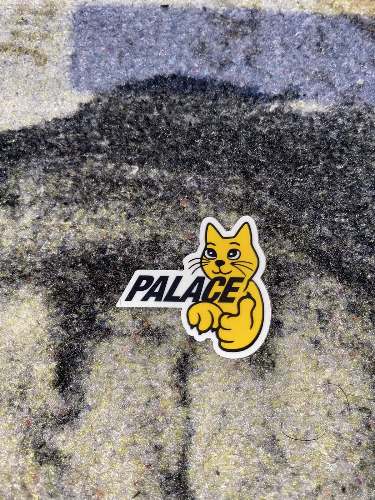Palace Palace Kitty Cat Thumbs Up Sticker | Grailed