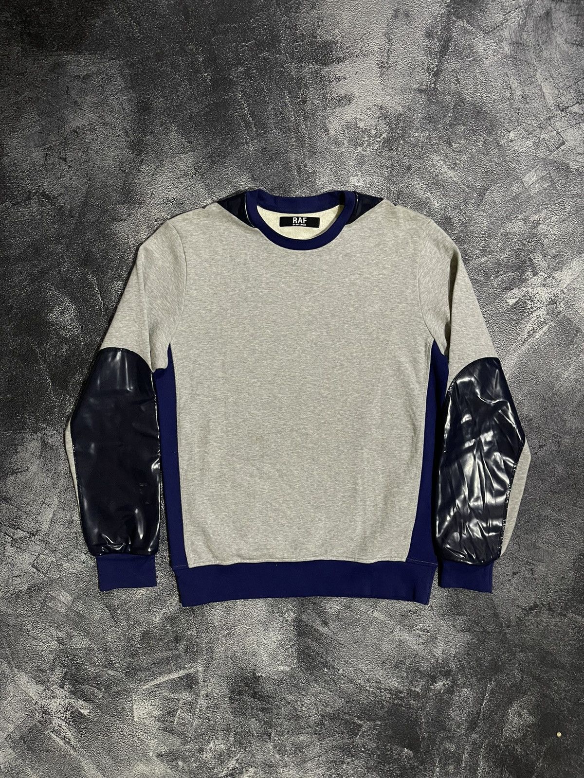 Raf Simons × Raf by Raf Simons Raf Simons Panelled Leather Patches ...