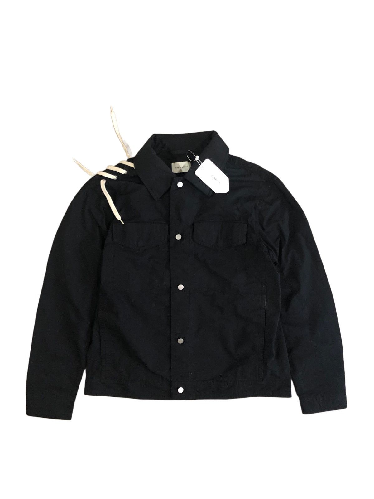 Craig Green Craig Green Oversized Cotton Laced Work Shirt Jacket | Grailed Craig Green Craig Green Oversized Cotton Laced Work Shirt Jacket | Grailed