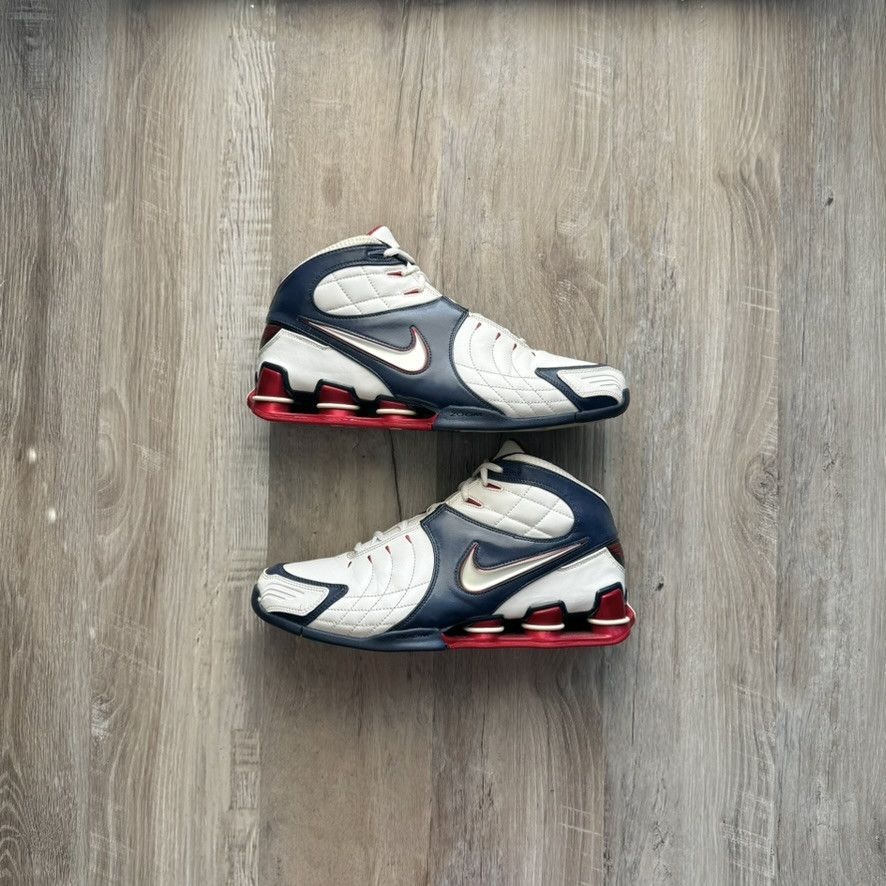 Nike × Streetwear × Vintage NIKE •• Nike Shox VC 5 "Olympic" (12M) | Grailed