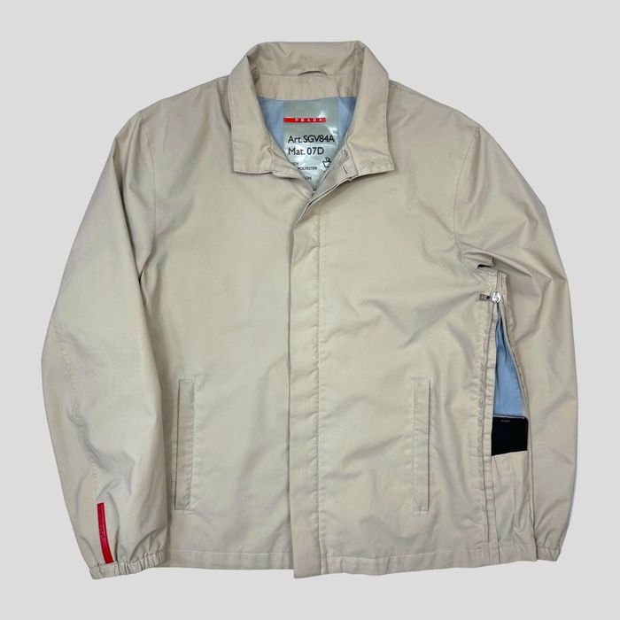 Prada Prada Sport SS01 Goretex Stash Pocket Harrington Jacket M/L | Grailed