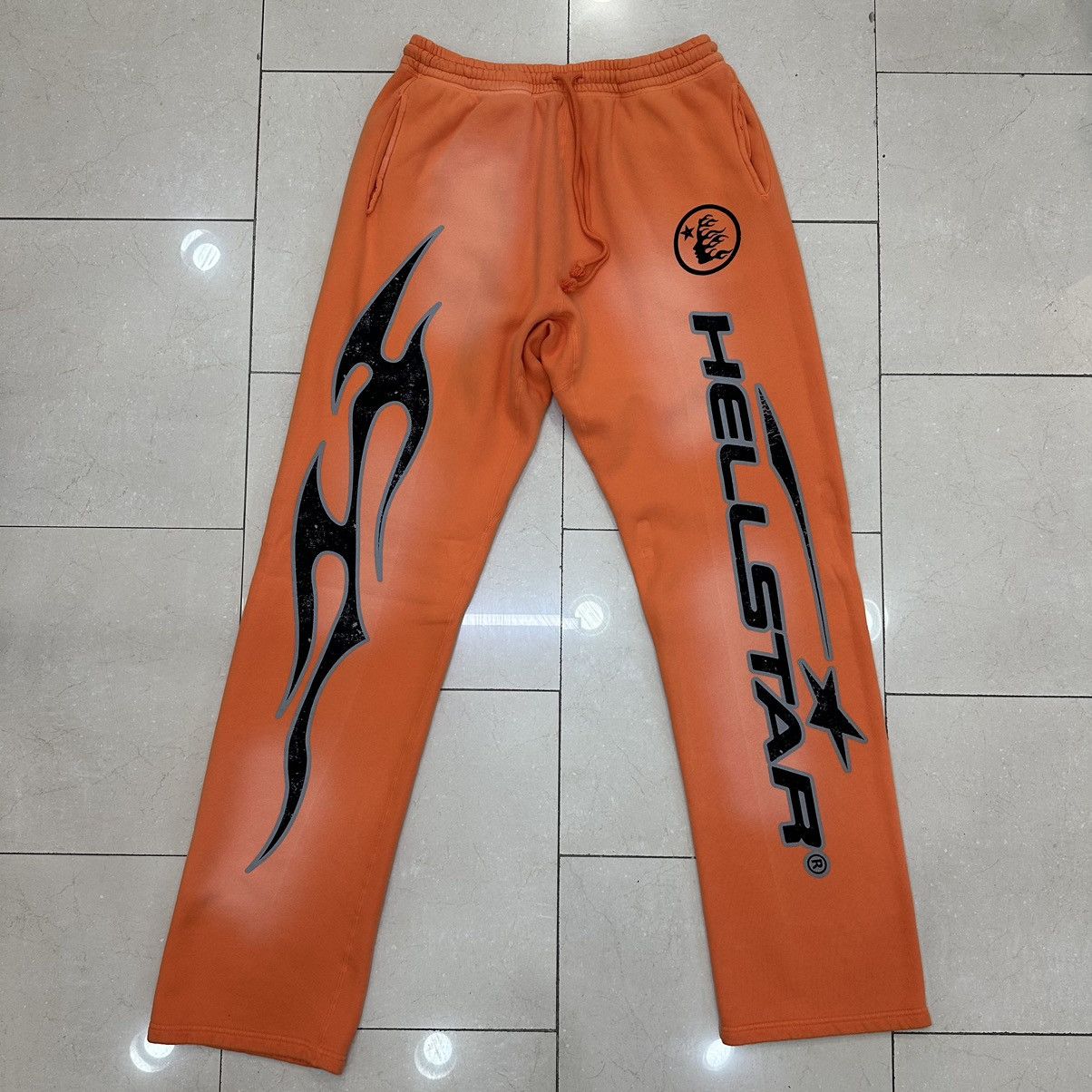 HELLSTAR Hellstar Fire Flare Sweatpants | Grailed
