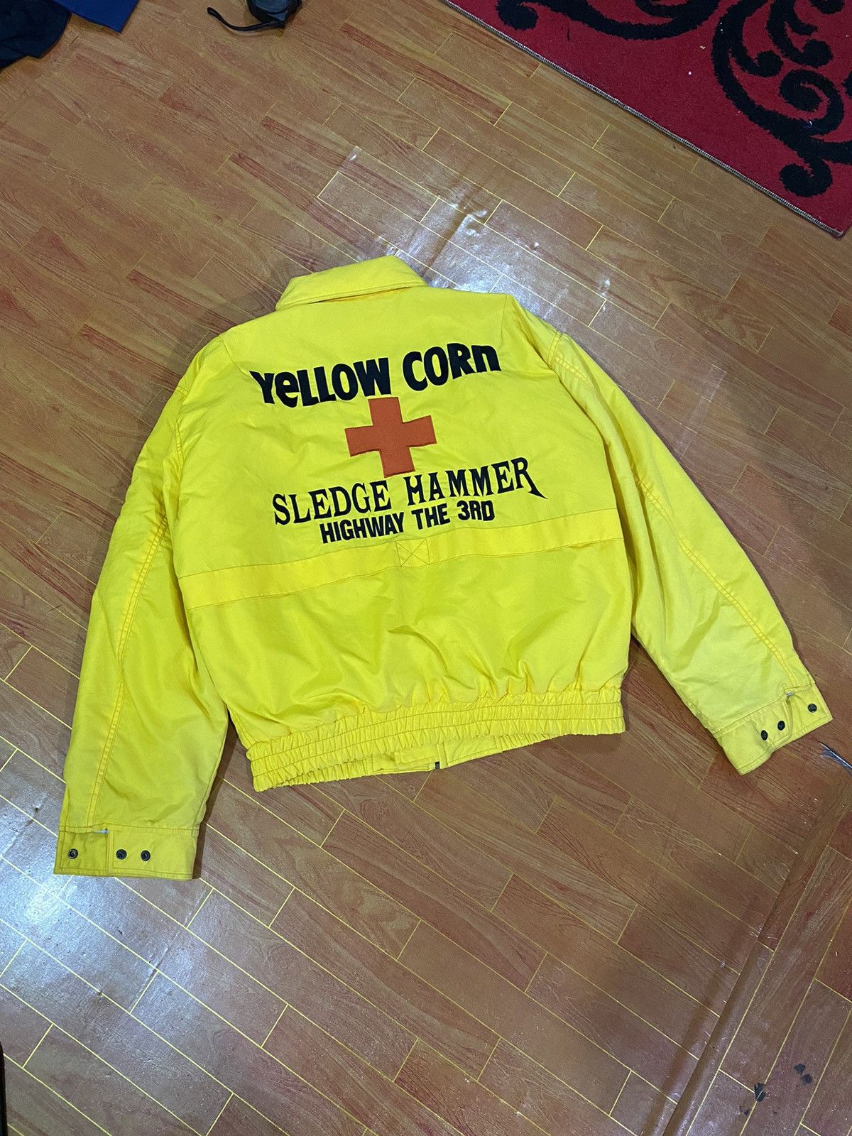 Japanese Brand Yellow corn jacket | Grailed