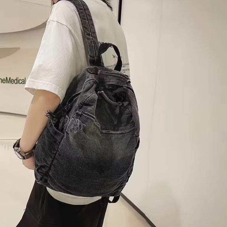 Backpack × Japanese Brand × Streetwear Denim Backpack | Grailed