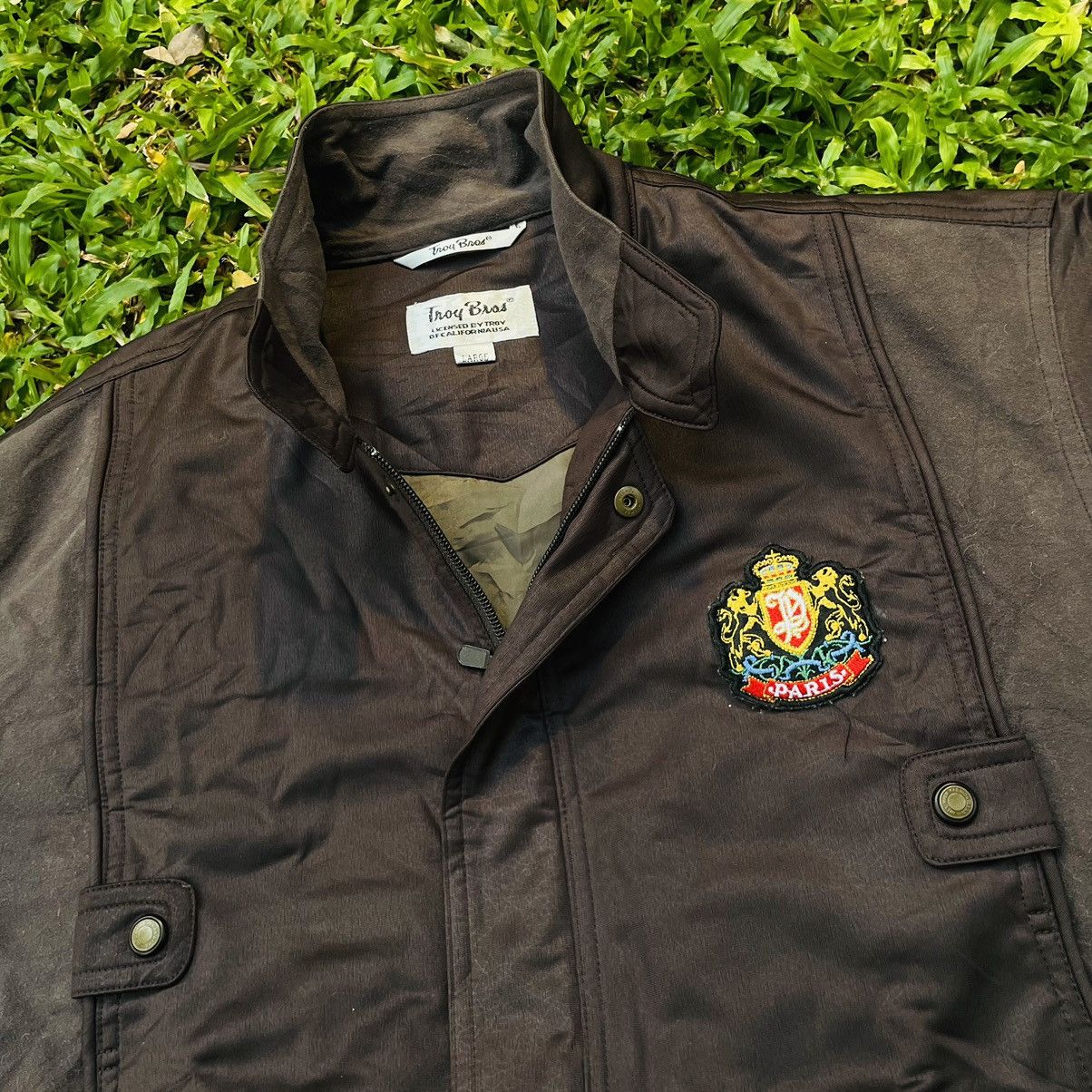 Avant Garde × Seditionaries Troy Bros Wind-Breaker Bomber Field Jacket ...