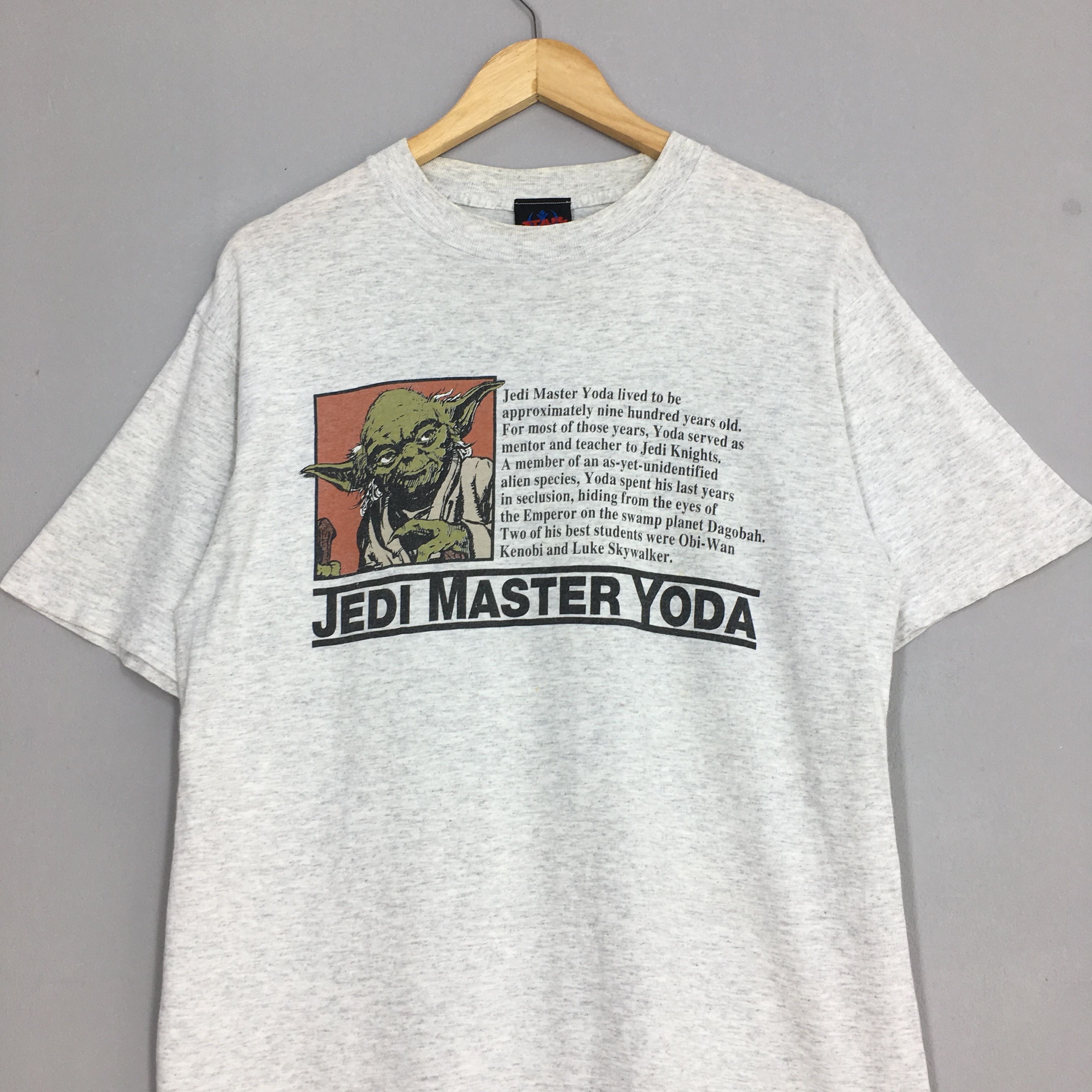 Movie × Star Wars × Vintage Vintage 90s Star Wars Jedi Master Yoda ...