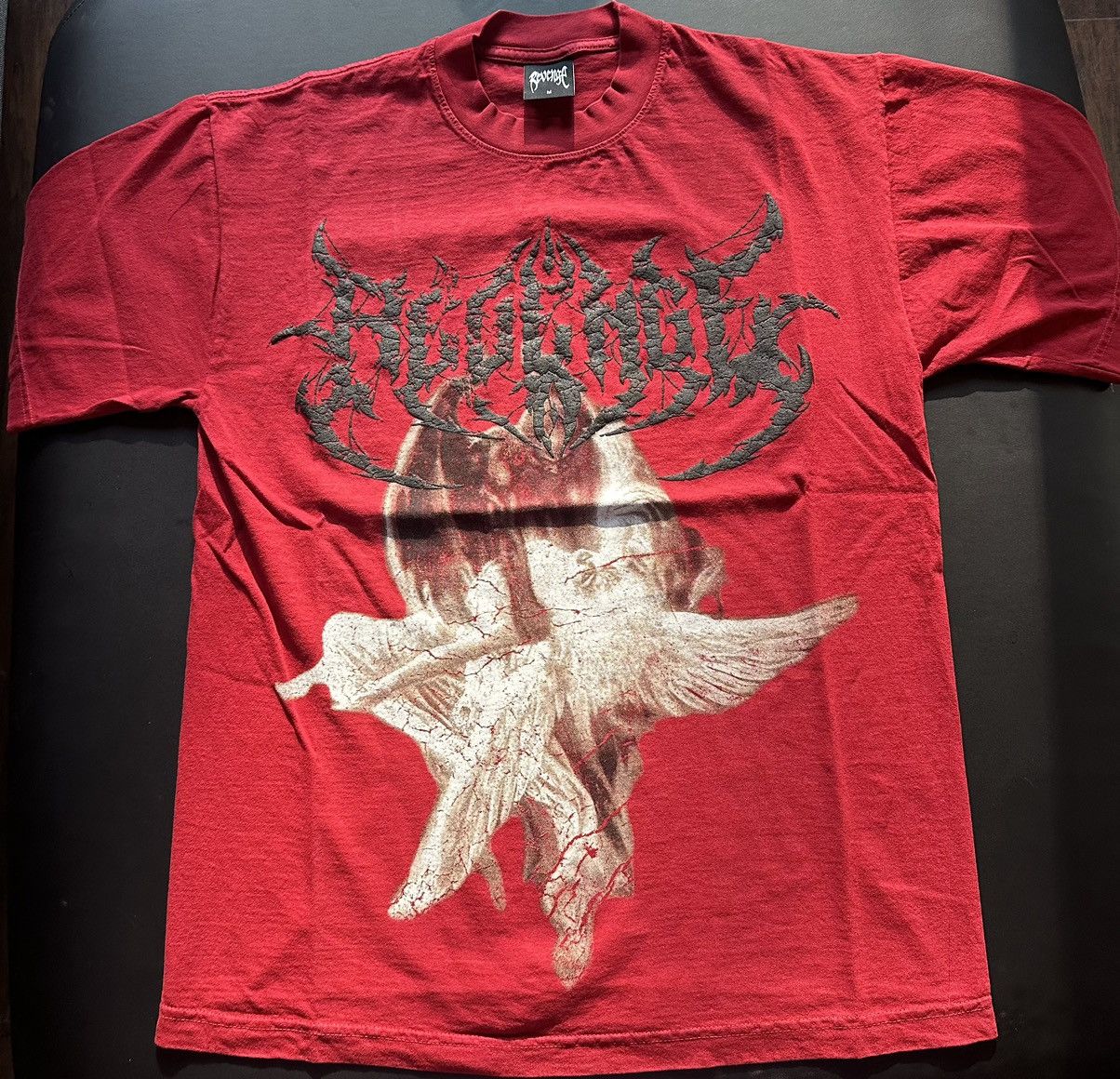 Revenge Fallen Angel Tee Red | Grailed
