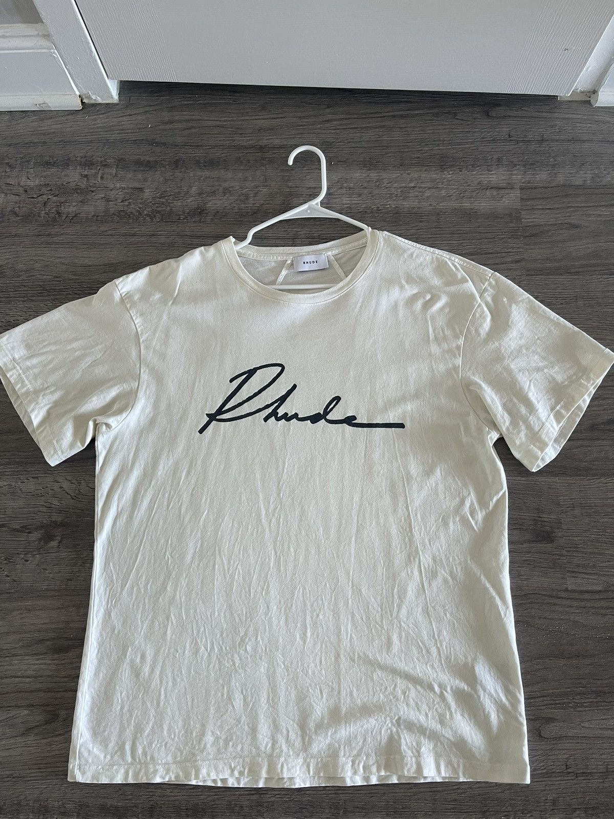 Rhude Rhude Script T shirt | Grailed