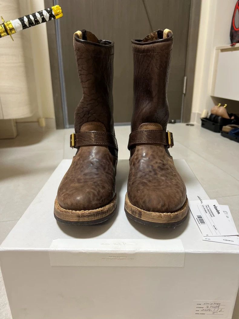 Loro Piana Visvim two boots | Grailed
