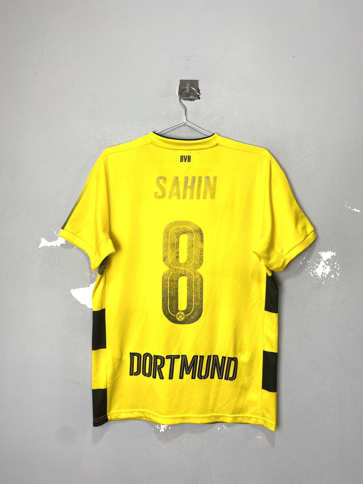 Puma × Streetwear Vintage Puma BVB Borussia Soccer Jersey T Shirt ...