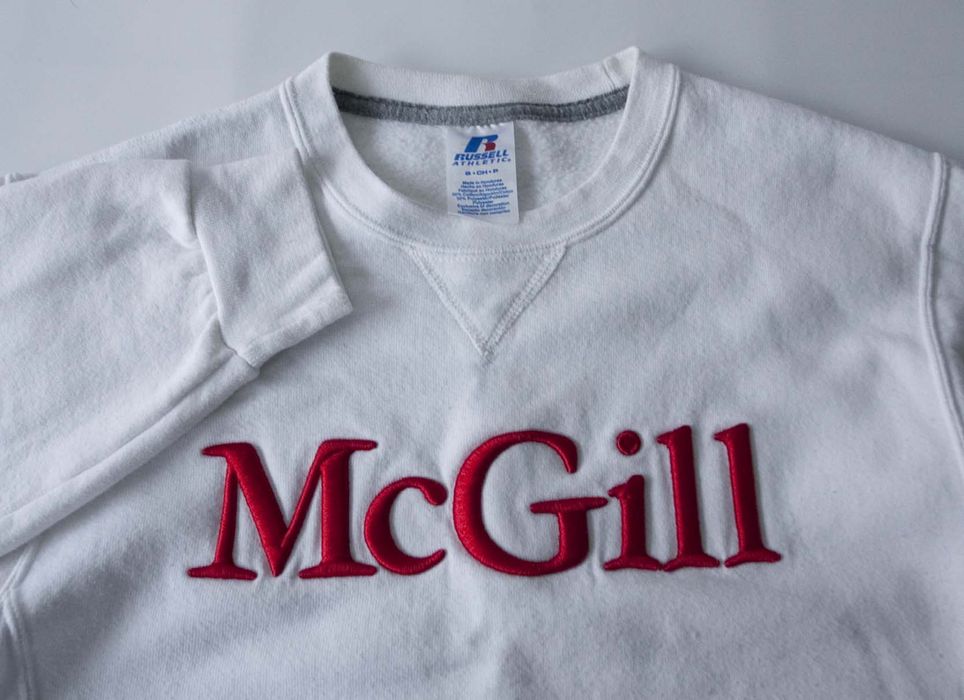 Vintage Mcgill University Sweatshirt Russell Athletic Size S | Grailed