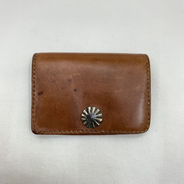 Ralph Lauren Double RL Concho Leather Coin Case RRL Coin Holder | Grailed