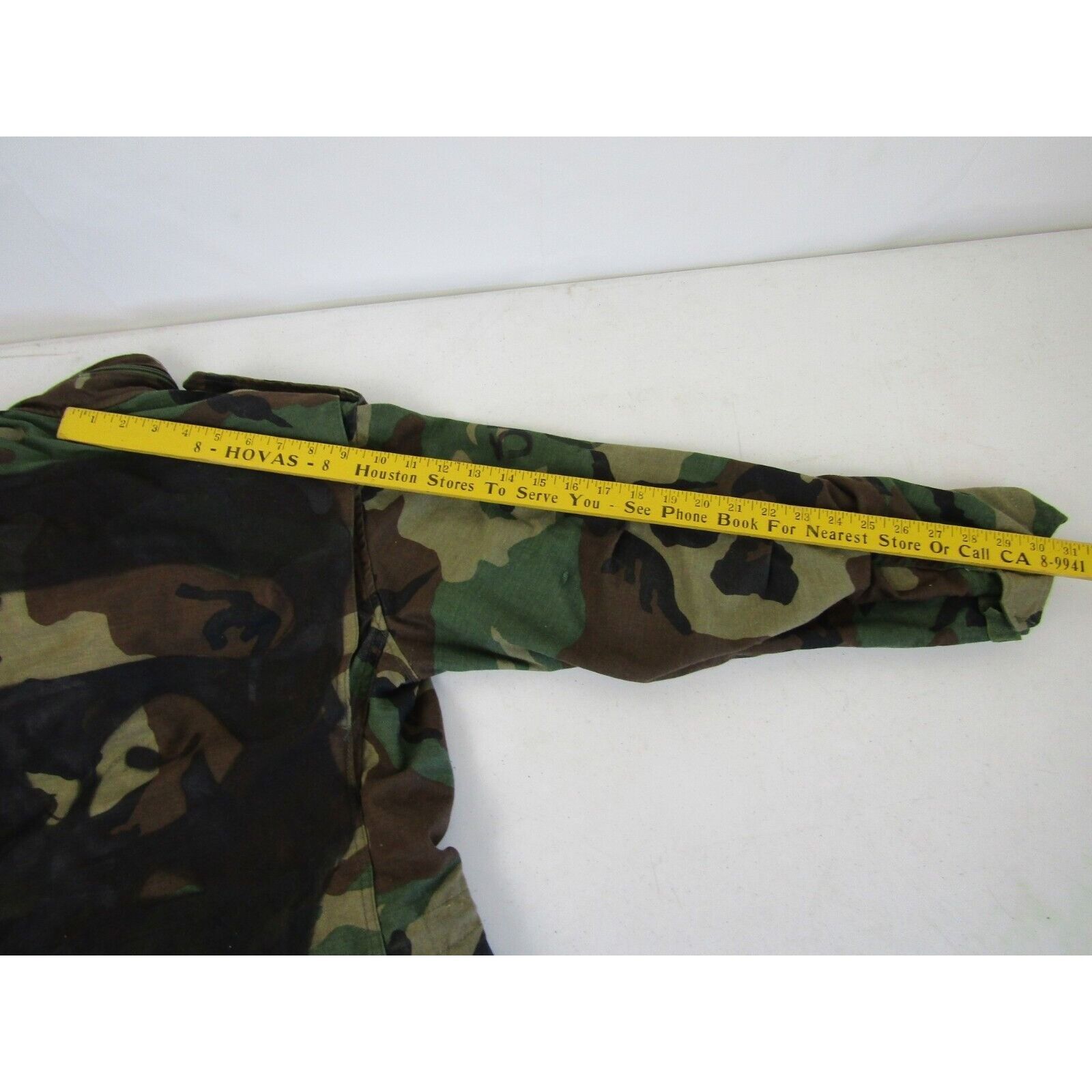 Usmc VTG 80s Military Camo Coat Field Jacket Hoodie M65 Woodland | Grailed