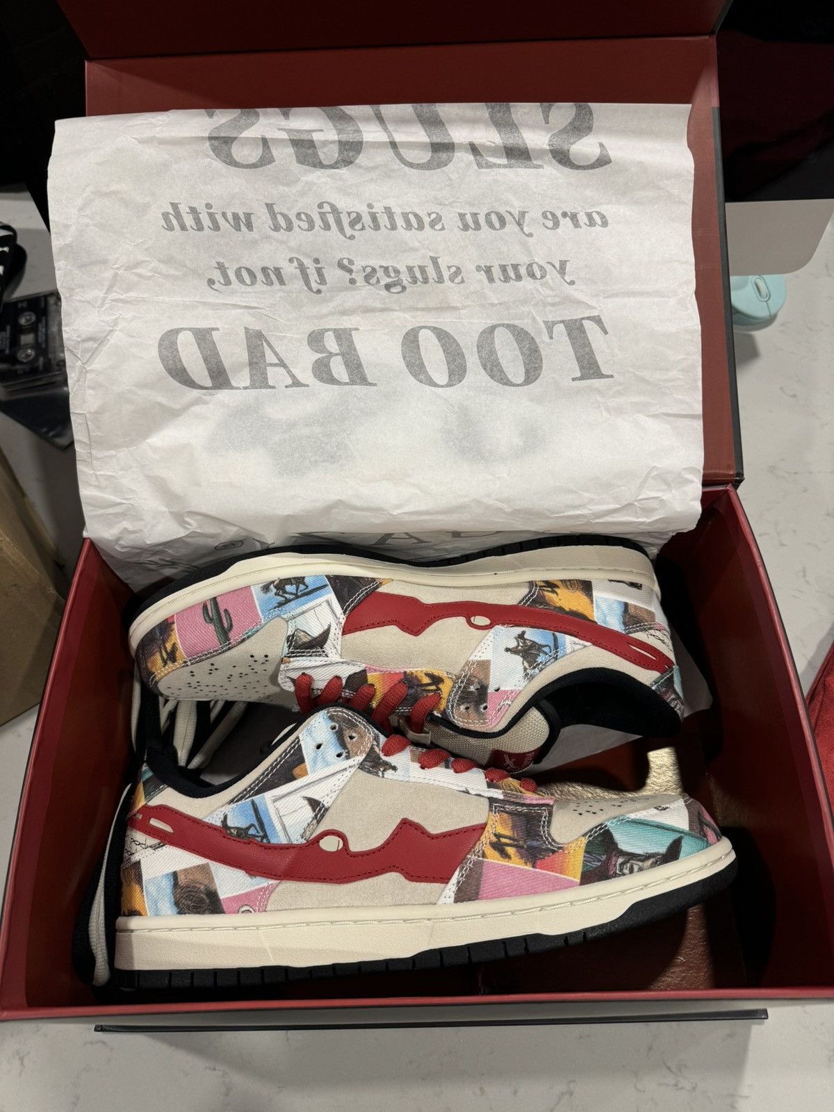 Fugazi Fugazi Slugs Dunks “One in the Chamber” - Size 11 Paris SB | Grailed