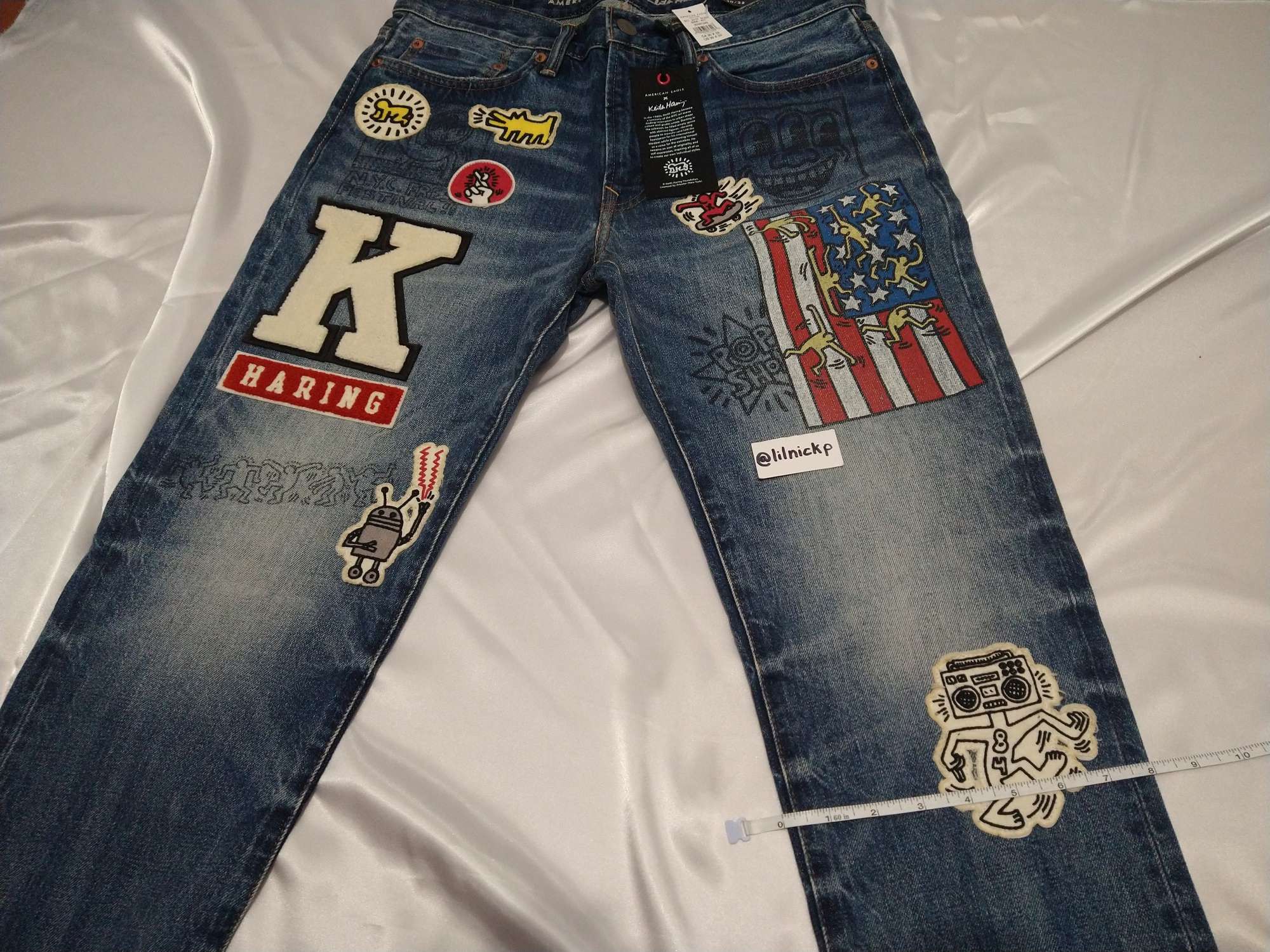 American Eagle Outfitters × Art × Keith Haring KEITH HARING PATCHES ...