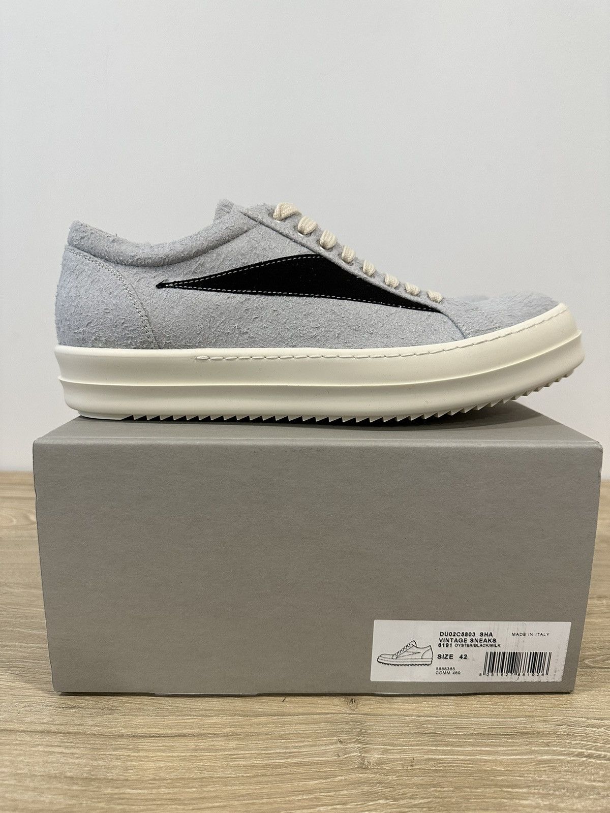 Rick Owens Drkshdw Rick Owens Drkshdw Vintage Sneakers Grey | Grailed